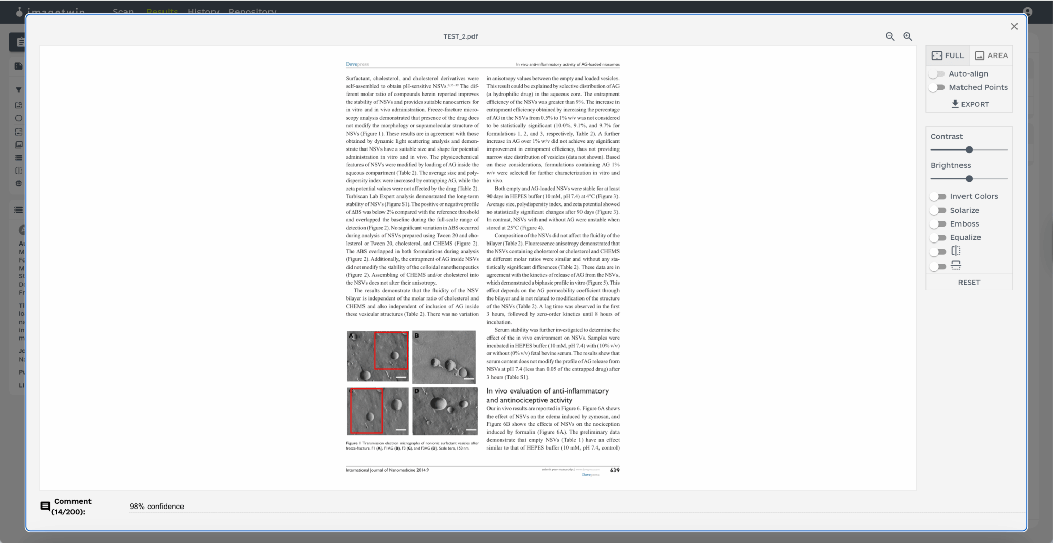 User manual - Imagetwin